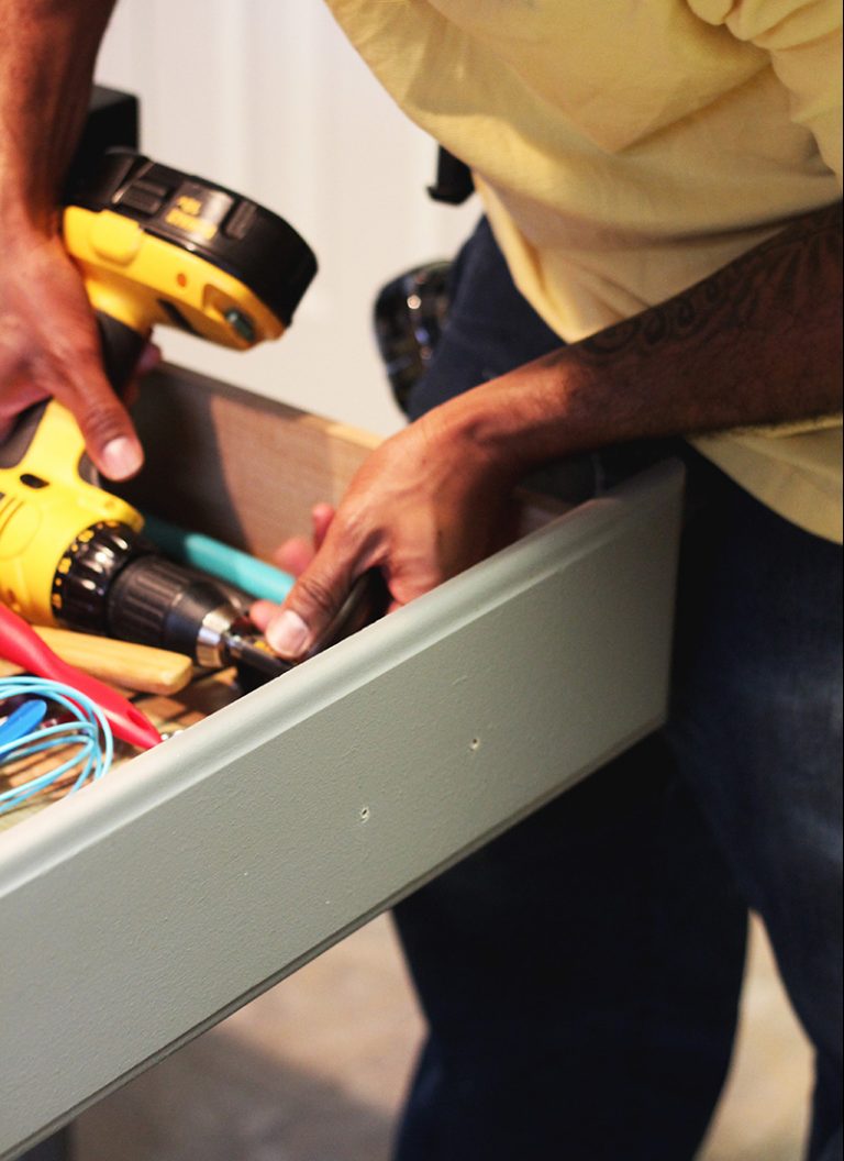 How To Install Cabinet Hardware Evenly Without Messing It Up
