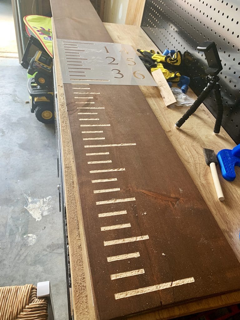 DIY Ruler Growth Chart For Half The Cost of Retail