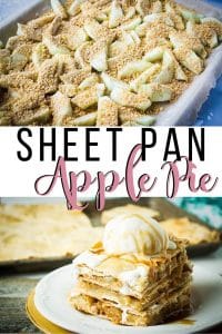 How To Make Simple + Easy Sheet Pan Apple Slab Pie