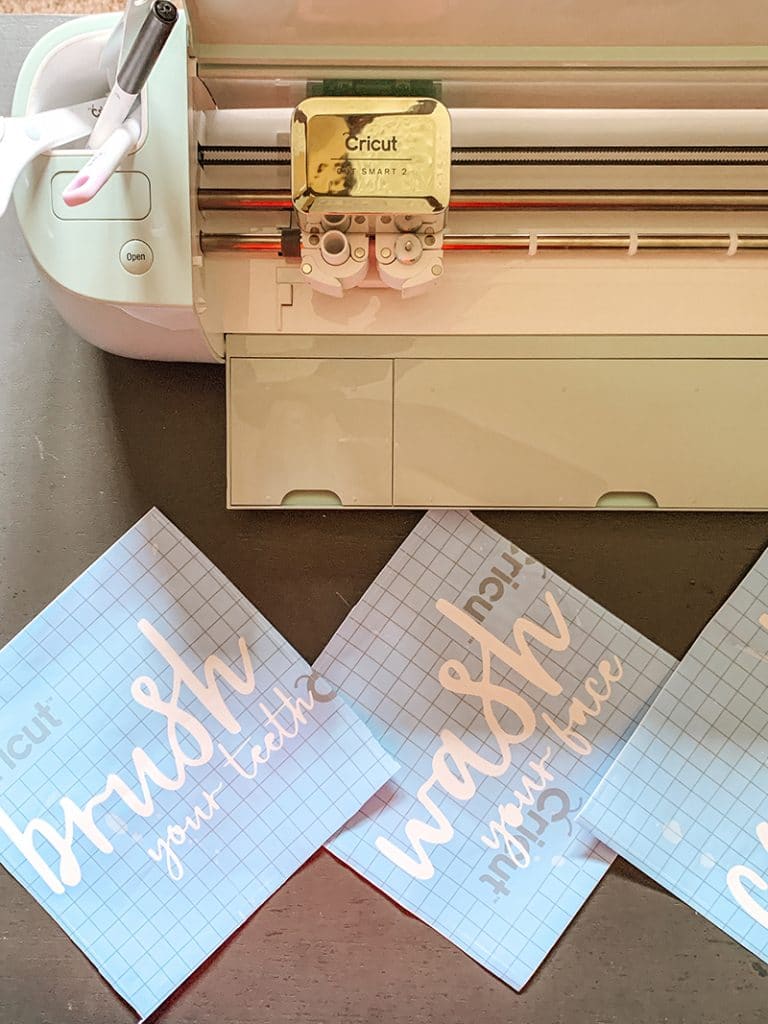 How To Make Vinyl Stencils Using Cricut Design Space + [Video]